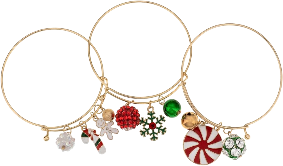 Festive Christmas Bracelets - Victoria Frederick's Jewelry Box
