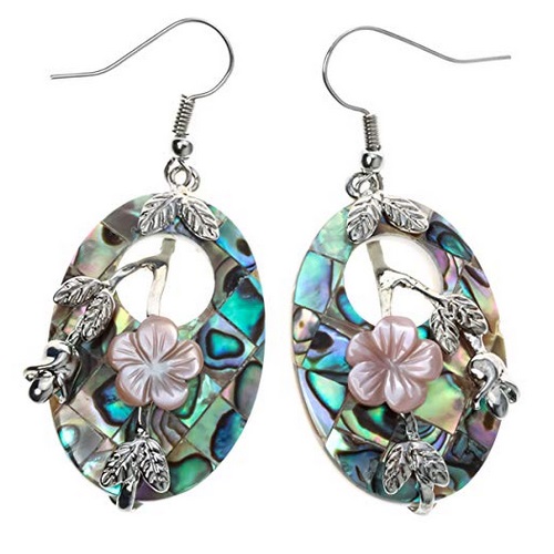 Fabulous Abalone Shell Earrings